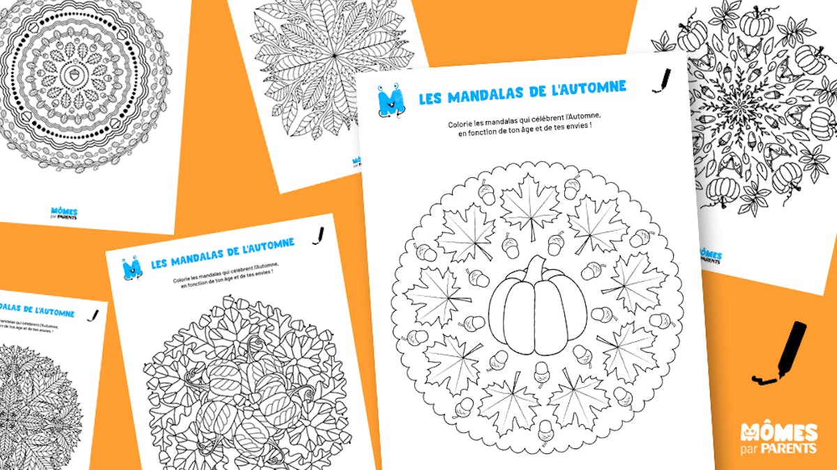 Découvrez nos mandalas de l'Automne, adaptés à tous les âges | MOMES