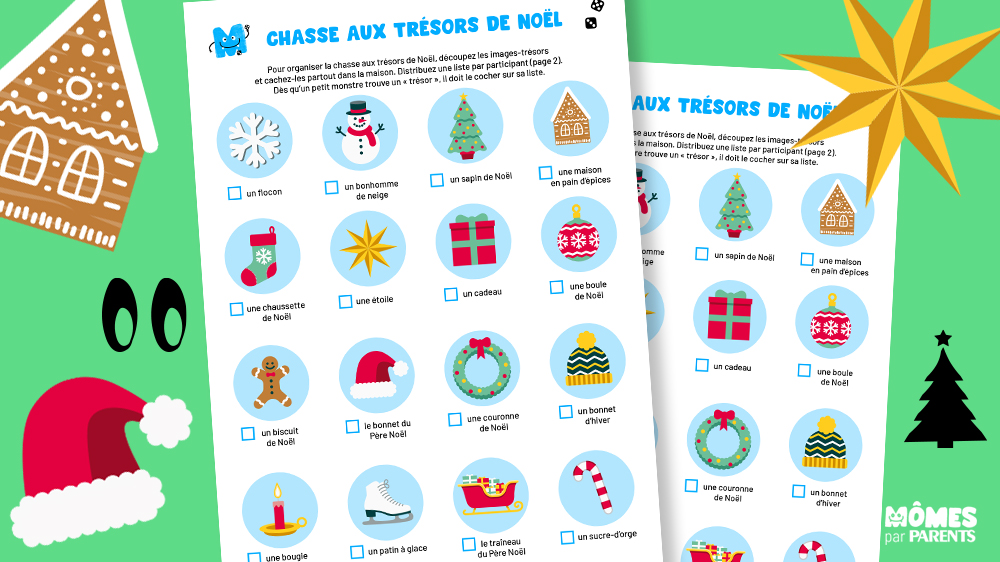 Fêtez Noël avec notre super chasse aux trésors pour les enfants | MOMES