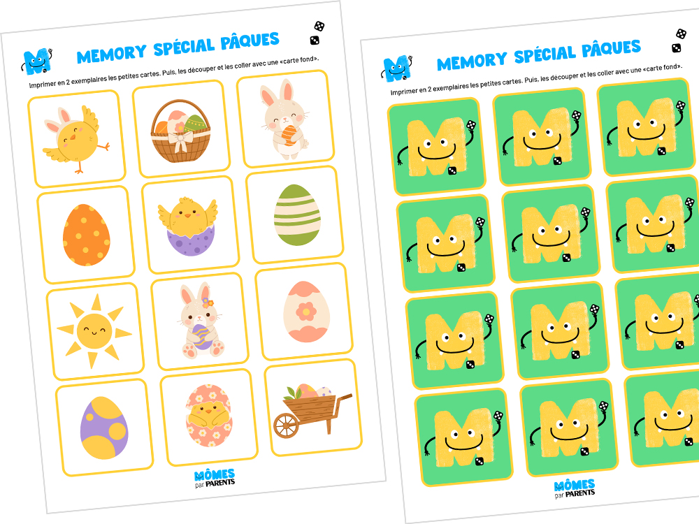 Découvrez notre jeu de Memory spécial Pâques | MOMES