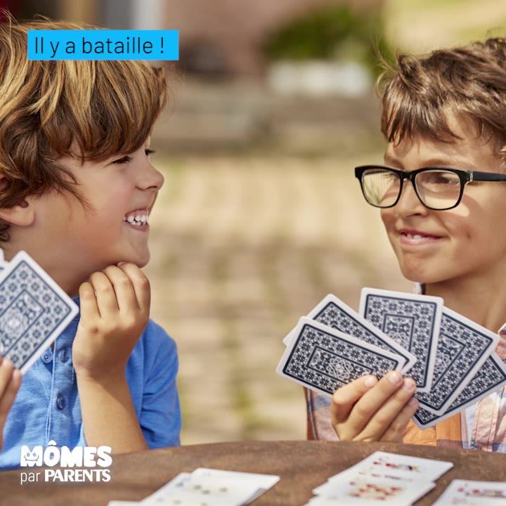 Jeu de carte la bataille : les règles | MOMES